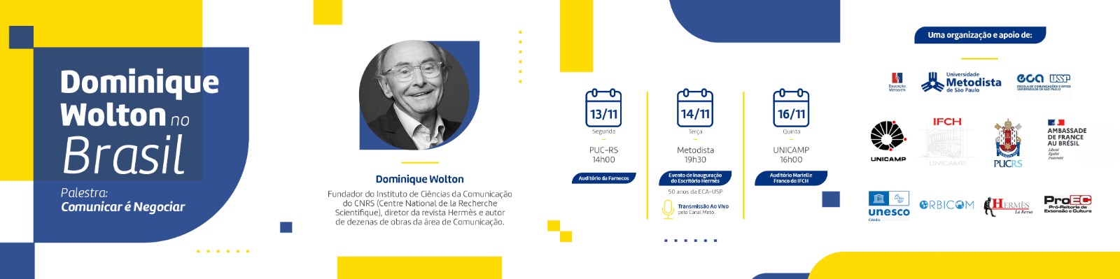 CASS-UNICAMP promove Palestra de Dominique Wolton: “Comunicar é ...